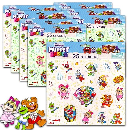 Mua Muppet Babies Stickers 8 Pack - 200 Disney Muppet Babies Stickers ...