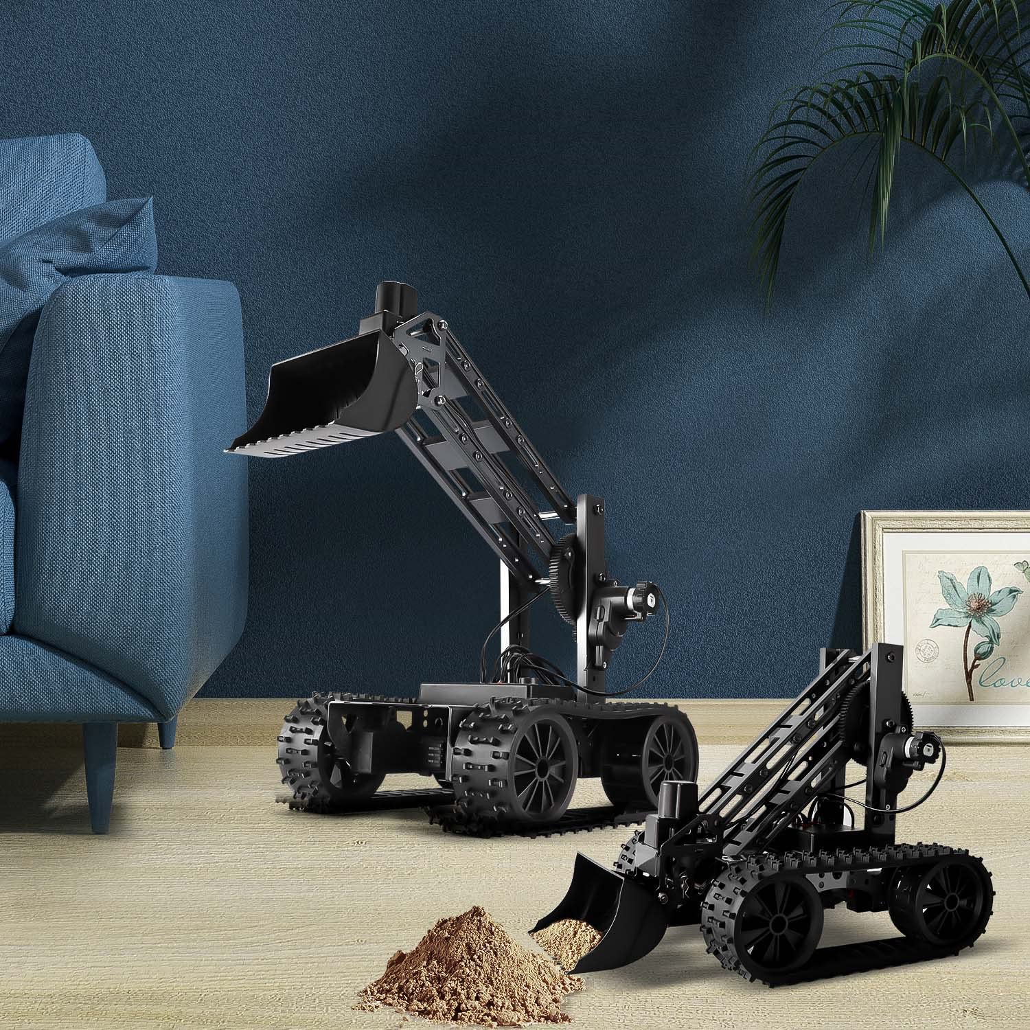 Mua VANLINNY Robot Kit, RC Arm and Remote Control Excavator, Truck ...