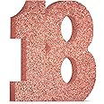 Amazon.com: Sweet 18th Birthday Decorations for Girls,Rose Gold Glitter ...