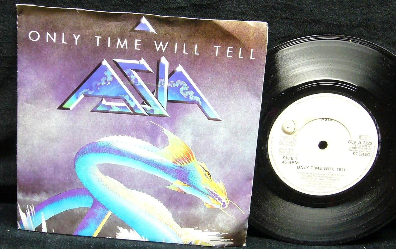 Only Time Will Tell - Asia (2) 7" 45 - Asia (2)