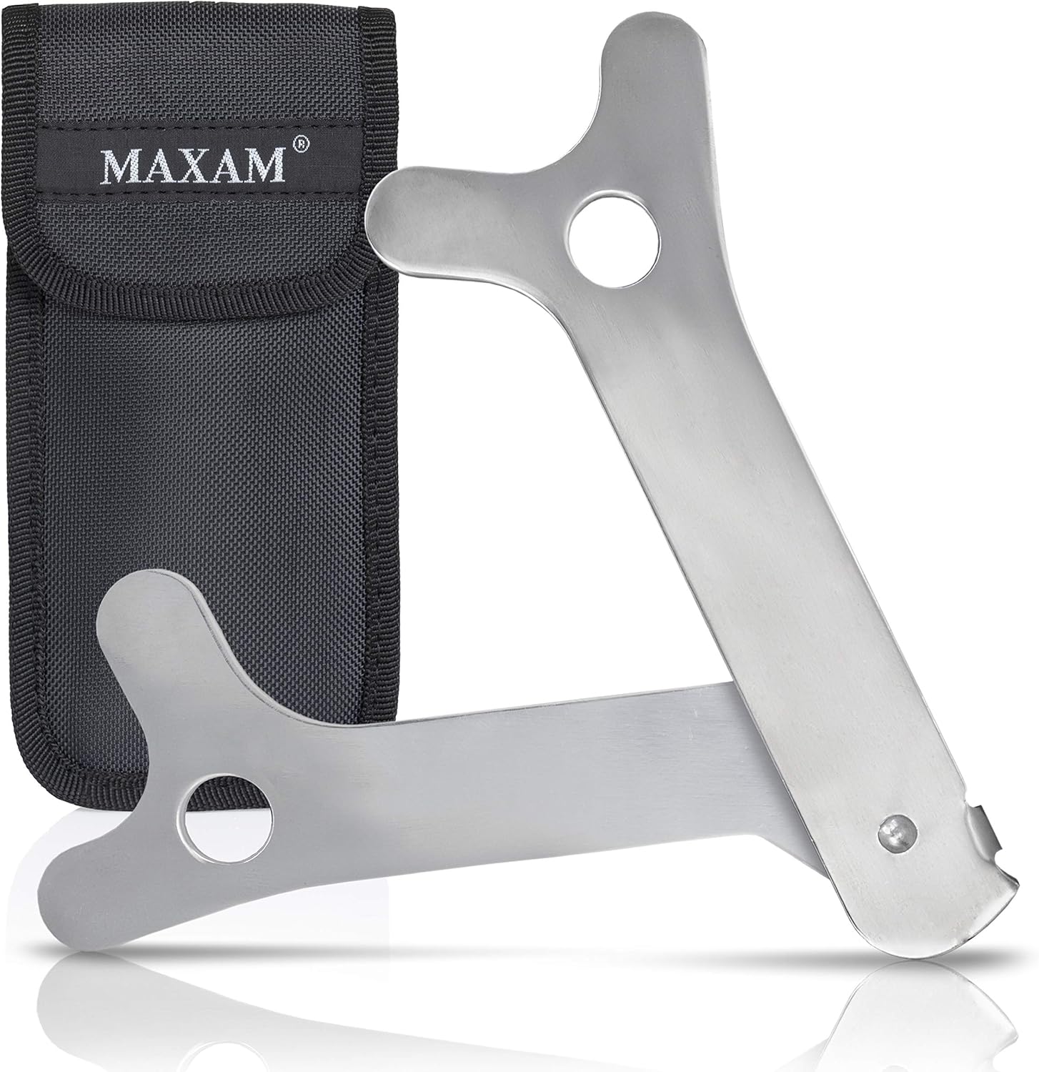 Amazon.com : Maxam Large Game Rib Spreader, Stainless Steel Folding ...