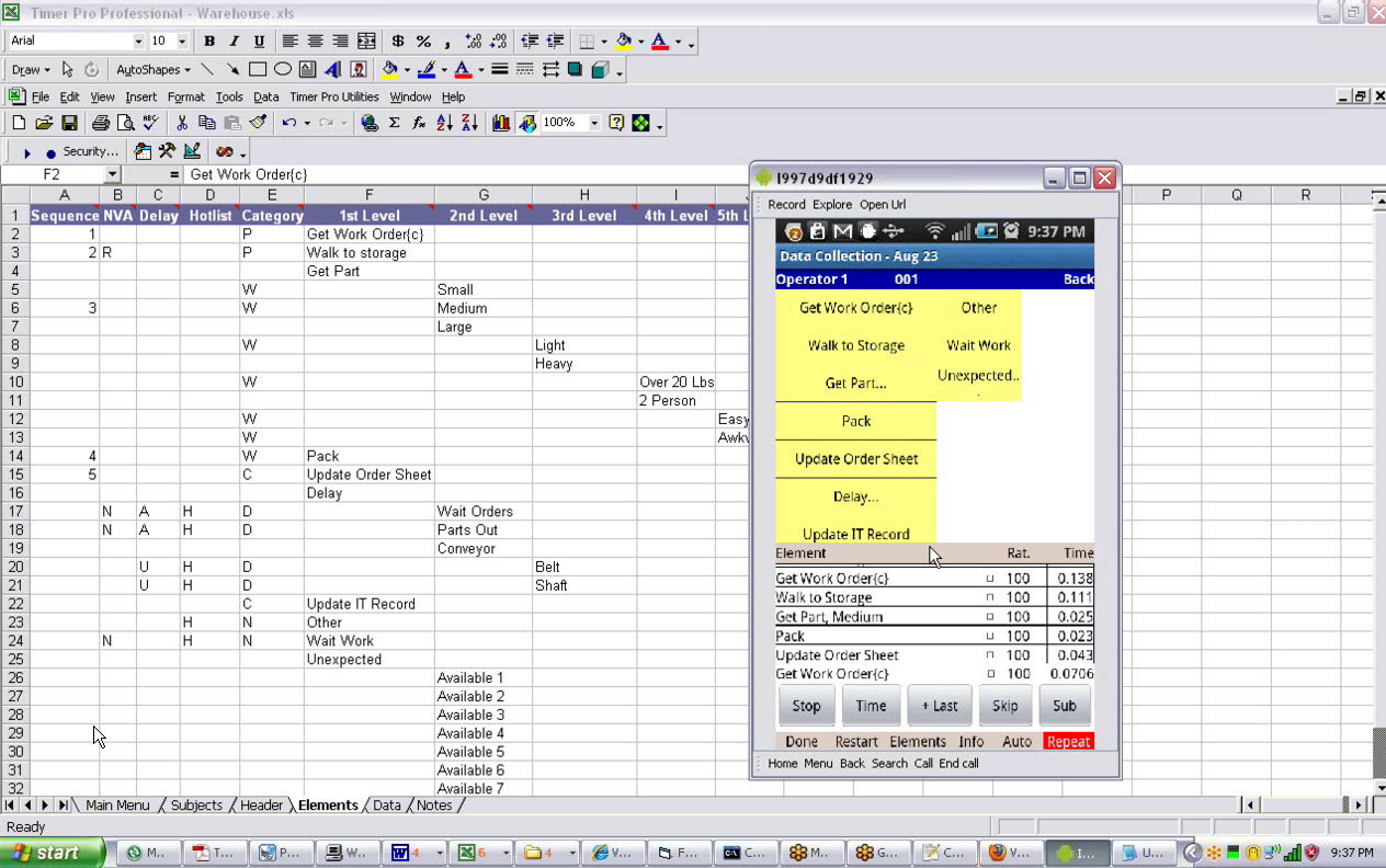 Aplicación Timer Pro Professional en Amazon Appstore