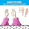 BigMouth Inc Tiny Hands Gag Gifts Baby Hands on a Stick - Fake Small ...