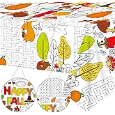 Amazon.com: Fall Giant Coloring Poster Autumn Large Coloring Banners ...