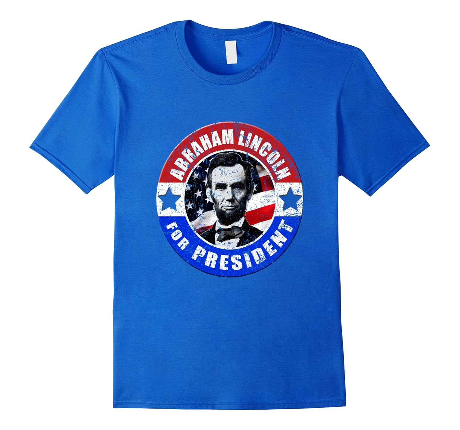 VINTAGE ABRAHAM LINCOLN FOR PRESIDENT T-SHIRT Abe Tee-CL – Colamaga