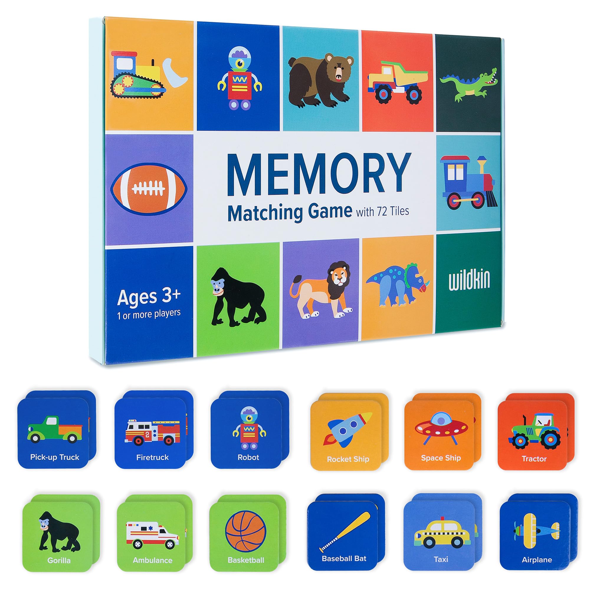 Mua Wildkin Memory Matching Game – 36 Educational Pairs for Toddlers ...