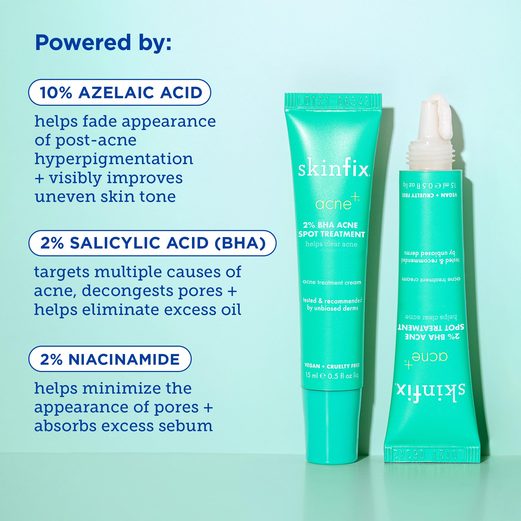 Mua Skinfix Acne+ 2% BHA Acne Spot Treatment: Clinical-Strength, Rapid ...