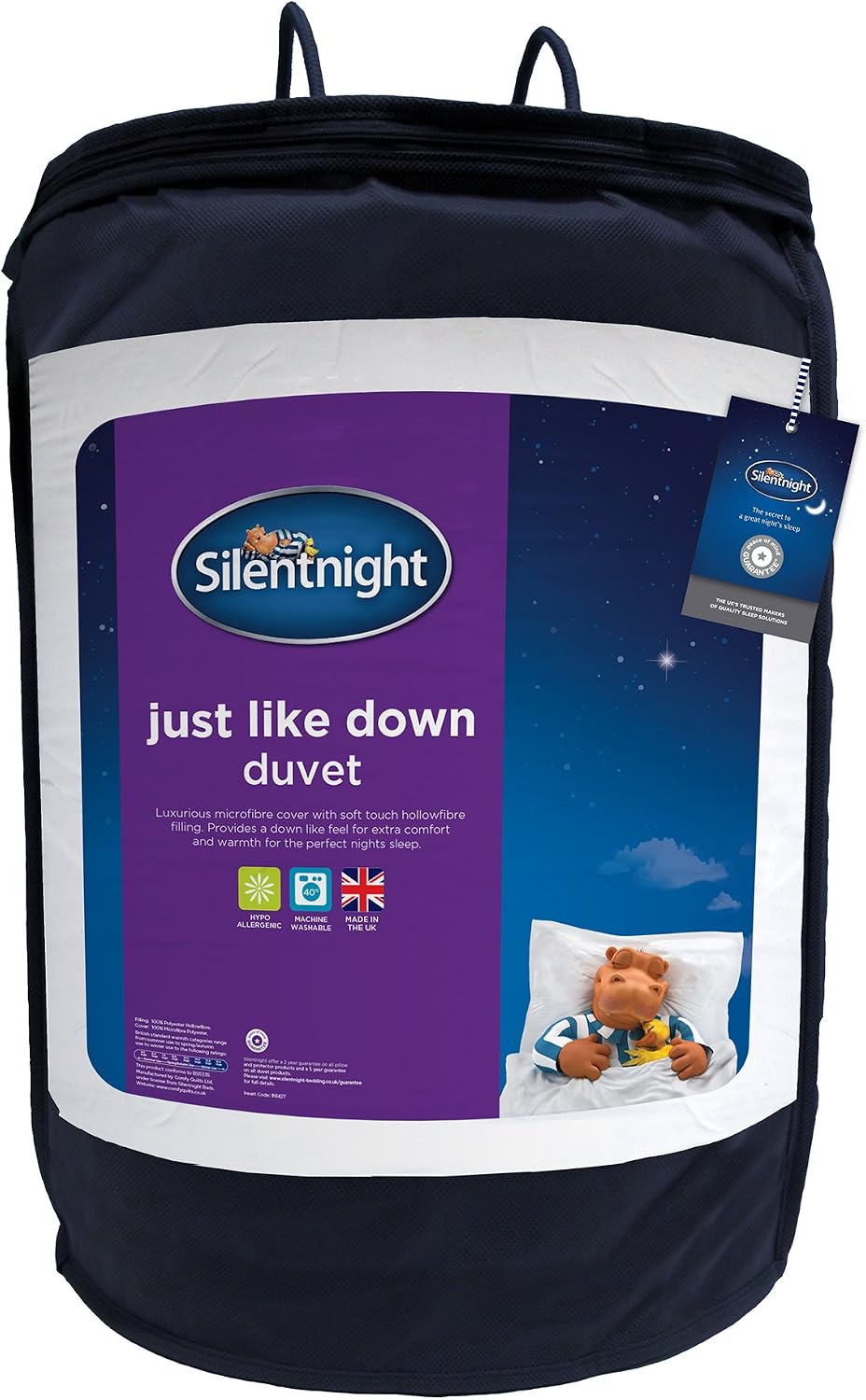 Silentnight Just Like Down Duvet 4 5 Tog Single Amazon co uk Silentnight Just Like Down Duvet 4 5 Tog Single Amazon co uk