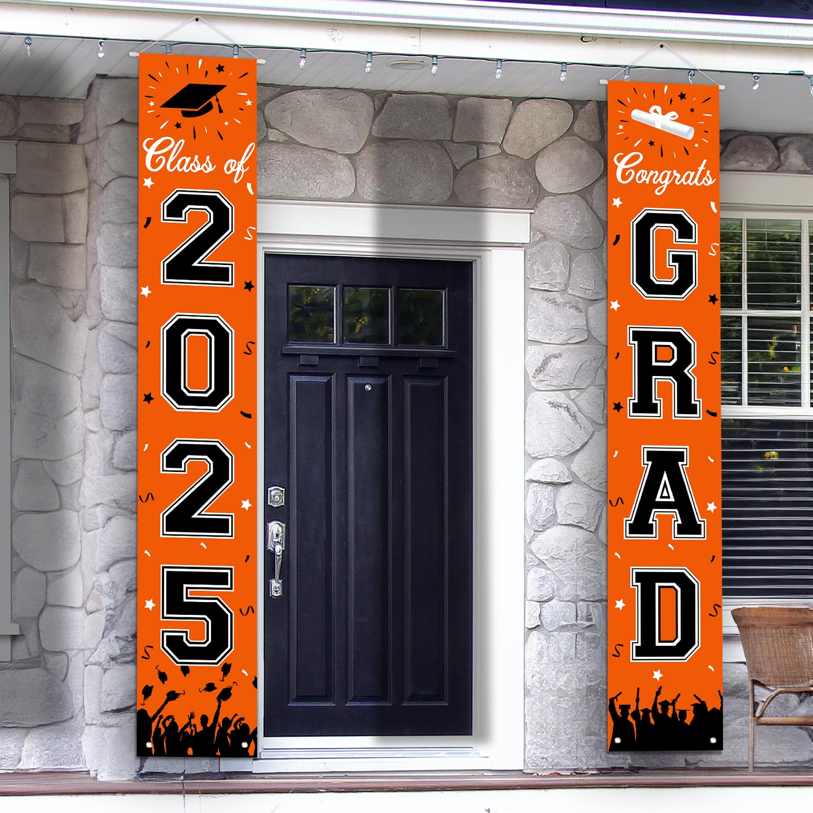 Graduation Decorations 2025, Graduation Banner Class of 2025, Hanging ...
