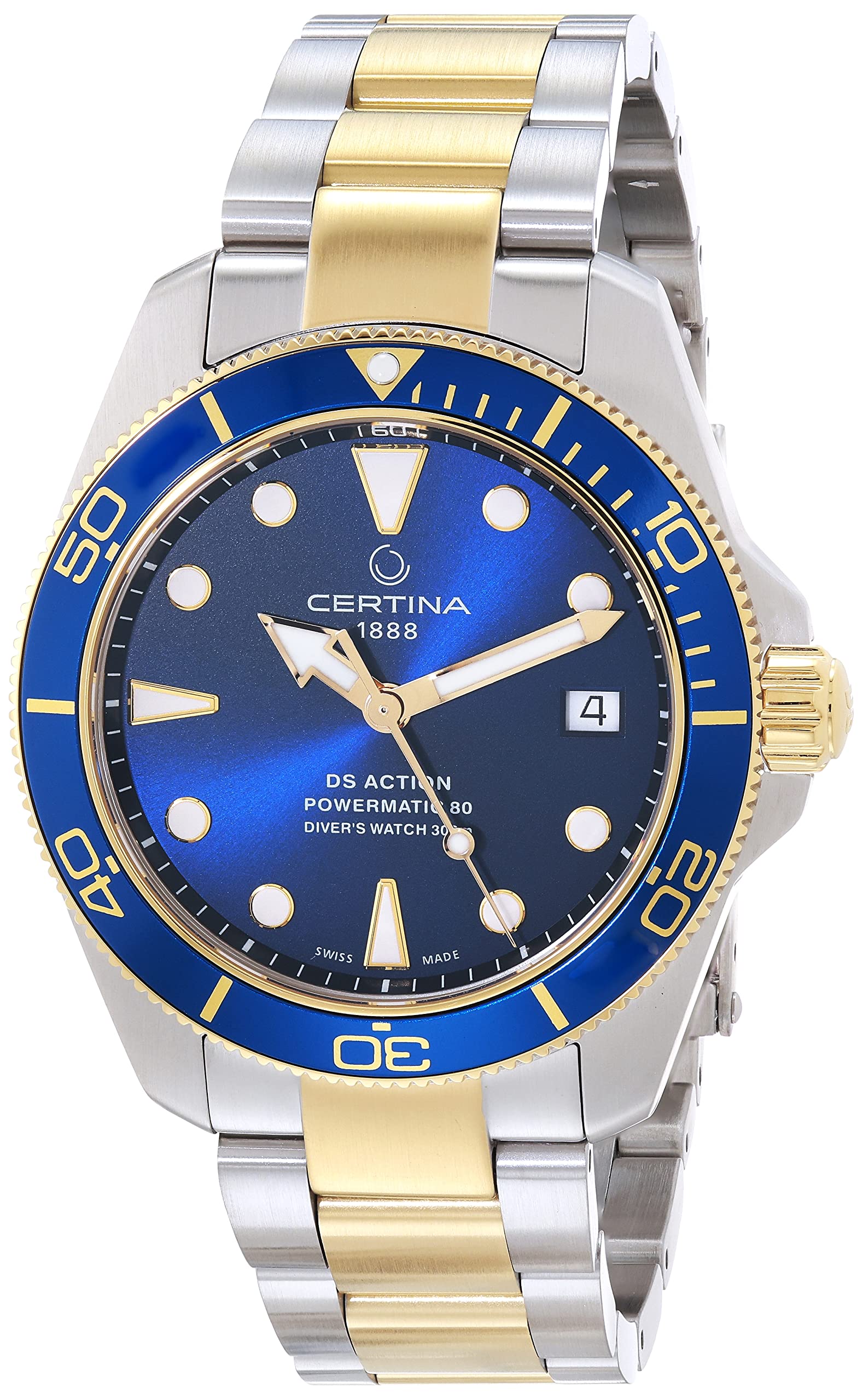 Mua Certina, Unisex, DS ACTION Diver 38mm, Stainless Steel, Swiss ...