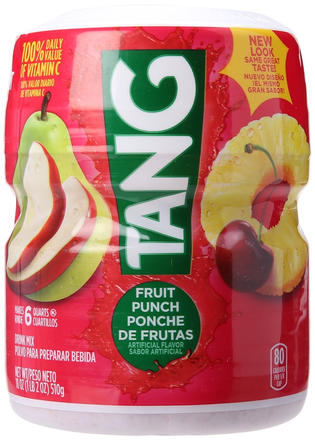 Amazon.com : Tang Powdered Soft Drink Mix, Fruit Punch, Caffeine Free ...