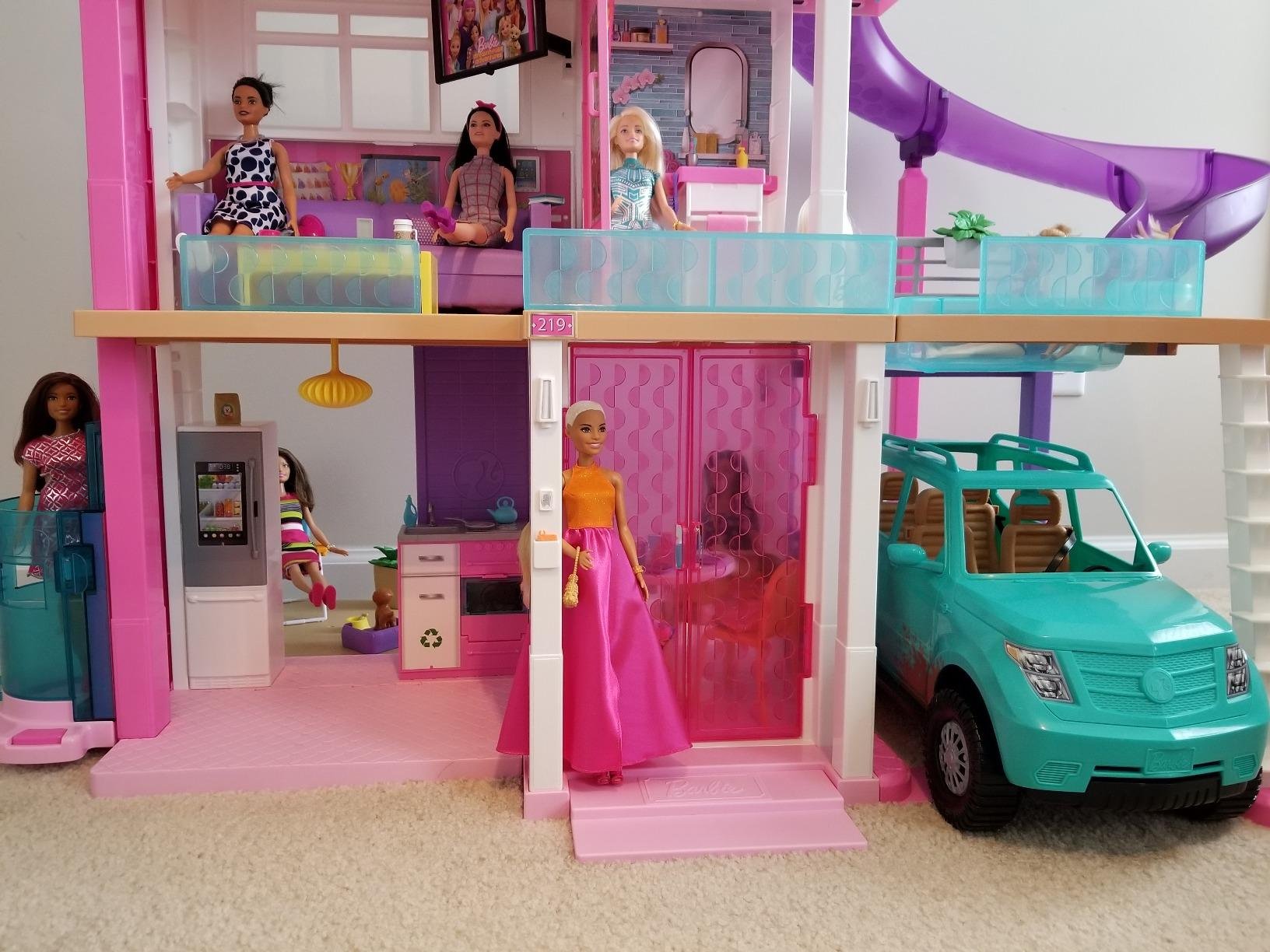 $31/mo - Finance Barbie Dreamhouse Dollhouse with Pool, Slide and ...