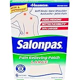 Amazon.com: Salonpas Pain Relieving Menthol and Methyl Salicylate Patch ...