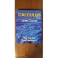 Amazon.com: Calculus for AP: 9781305674912: Larson, Ron, Battaglia ...