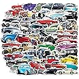 Amazon.com: 51 PCS Vintage Classic Car Stickers Pack for Kids Teens ...