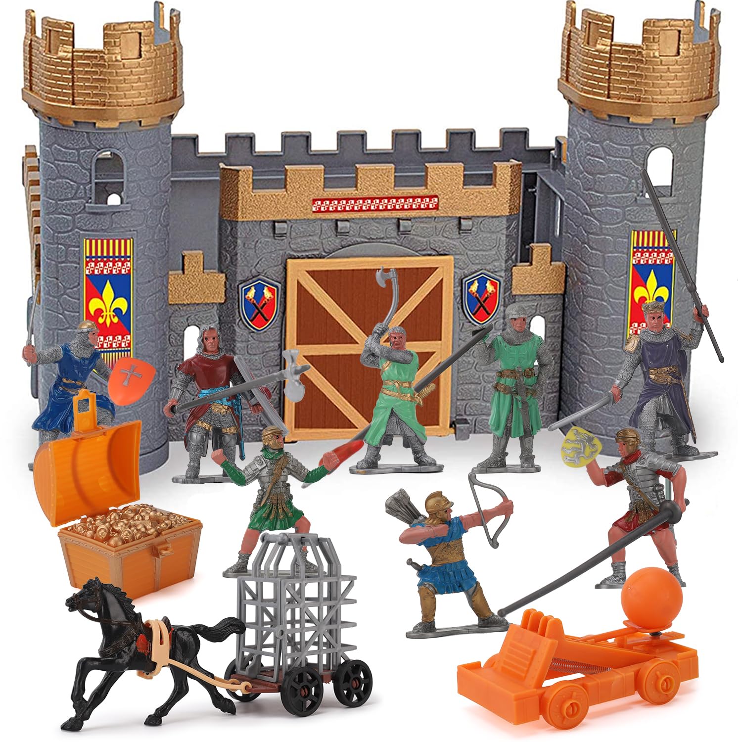 Mua Liberty Imports Medieval Castle Kingdom Knights Action Figure Toy ...