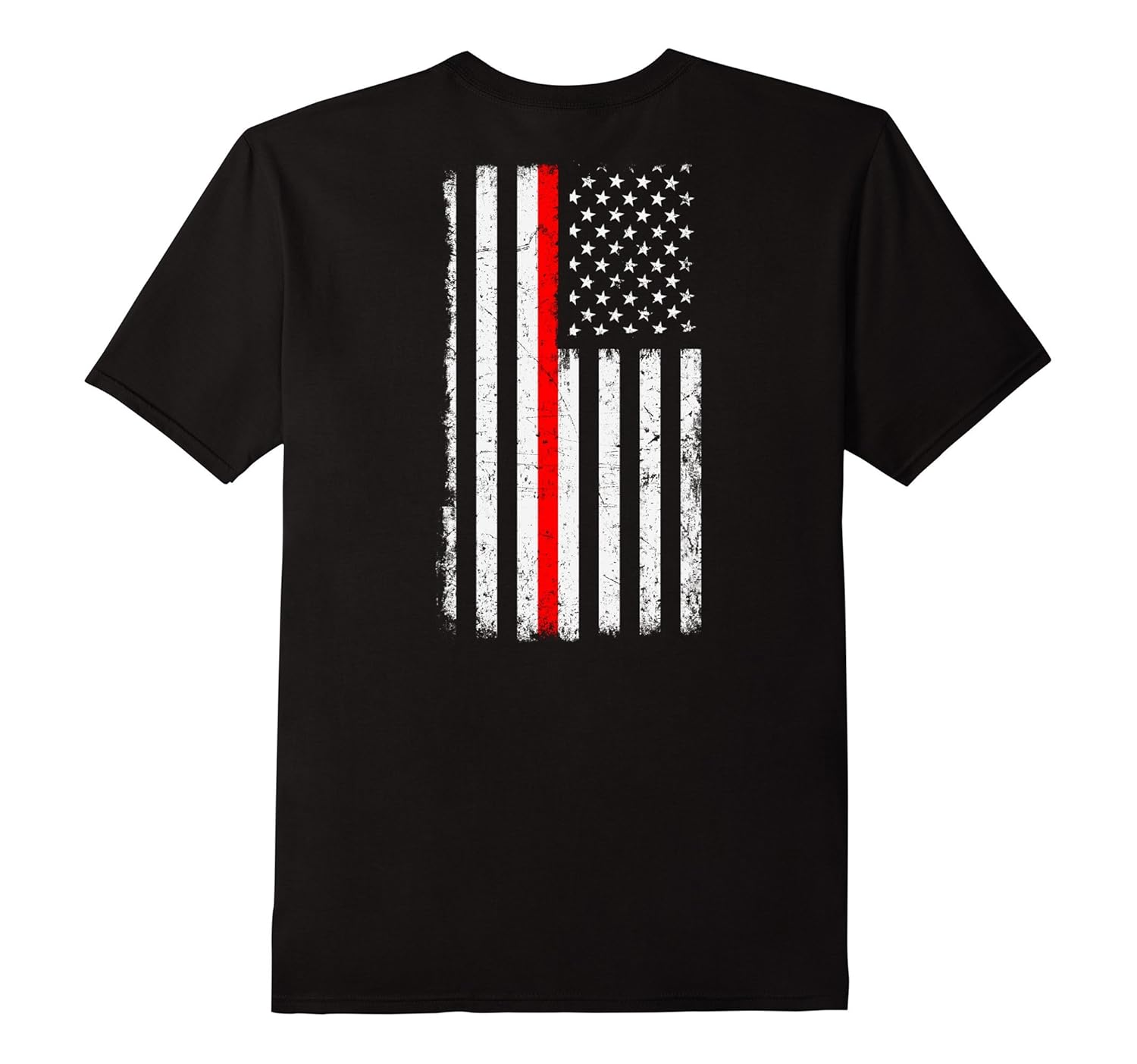 Firefighter shirts: Custom Thin Red Line US Flag T-shirt-Art – Artvinatee
