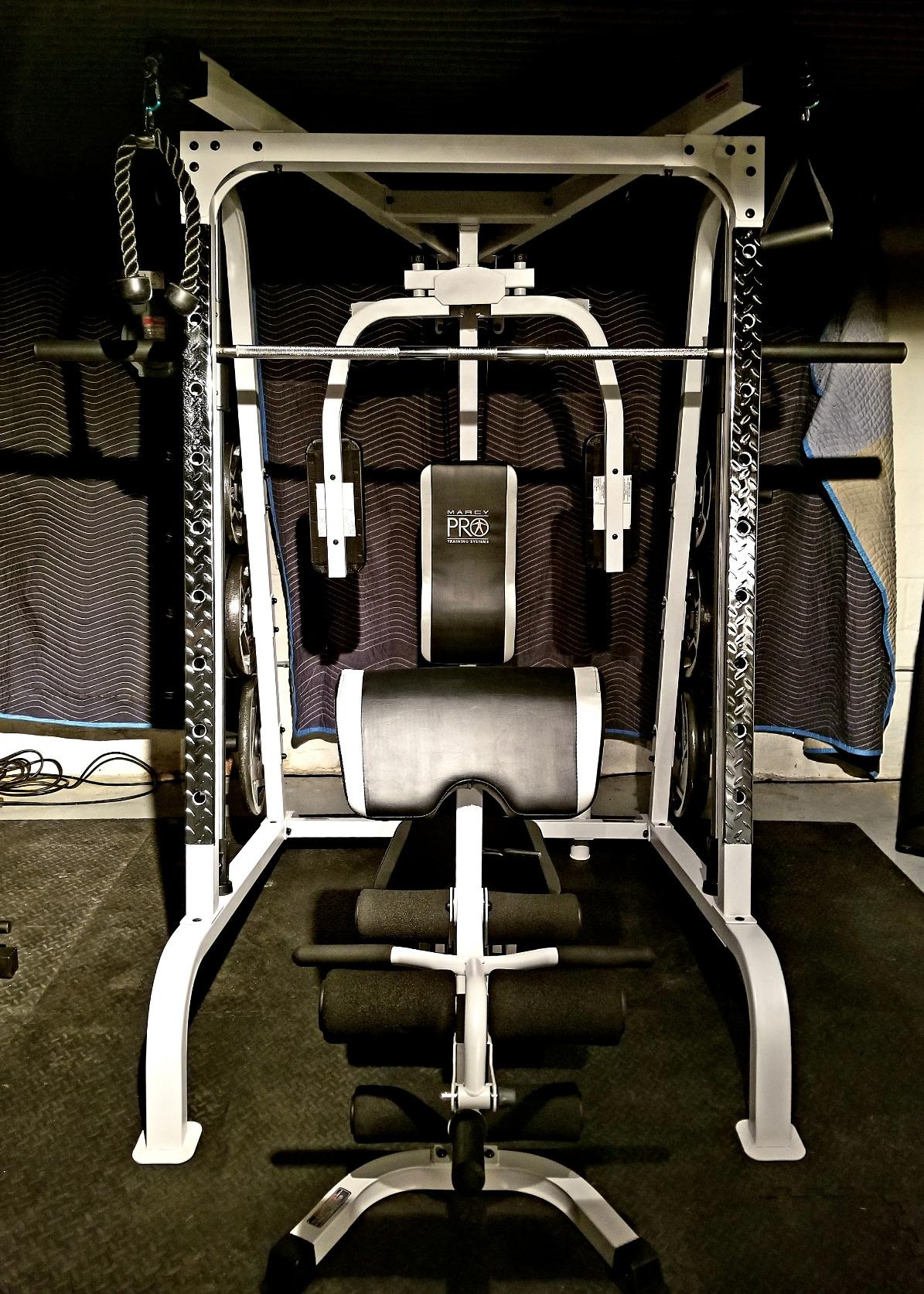 $42/mo - Finance MARCY Pro Smith Cage Workout Machine Full Body ...