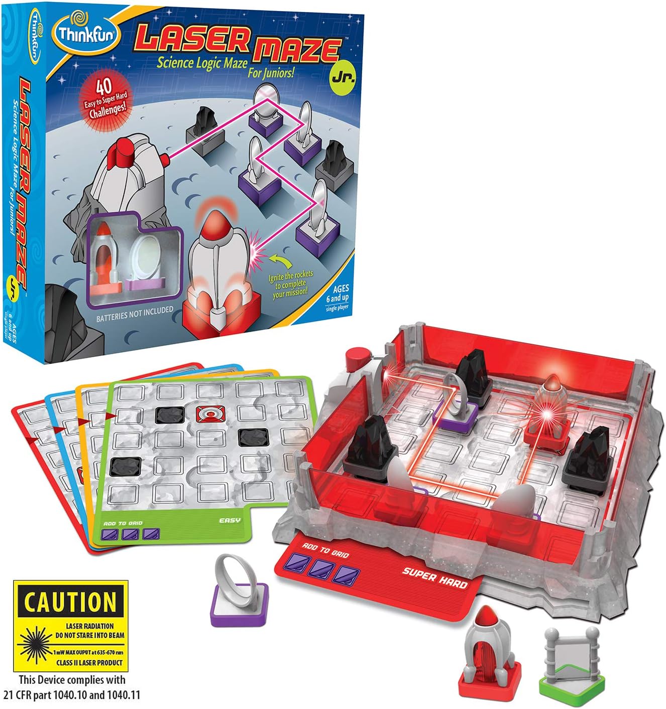 Think Fun Laser Maze Junior Games: Amazon.co.uk: Toys & Games