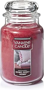 Amazon.com: Yankee Candle Large Jar Candle Home Sweet Home: Home & Kitchen