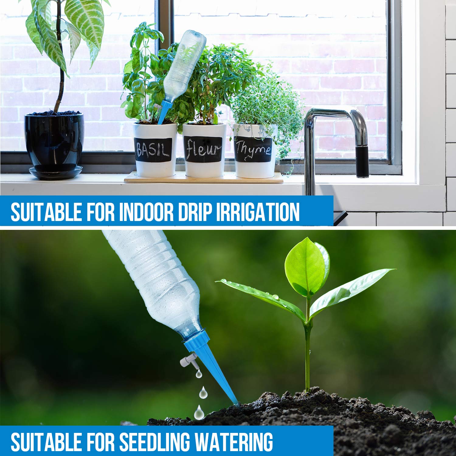 35-Pack Plus Hole Punch Tool and Goof Plugs for Drip Irrigation Systems ...