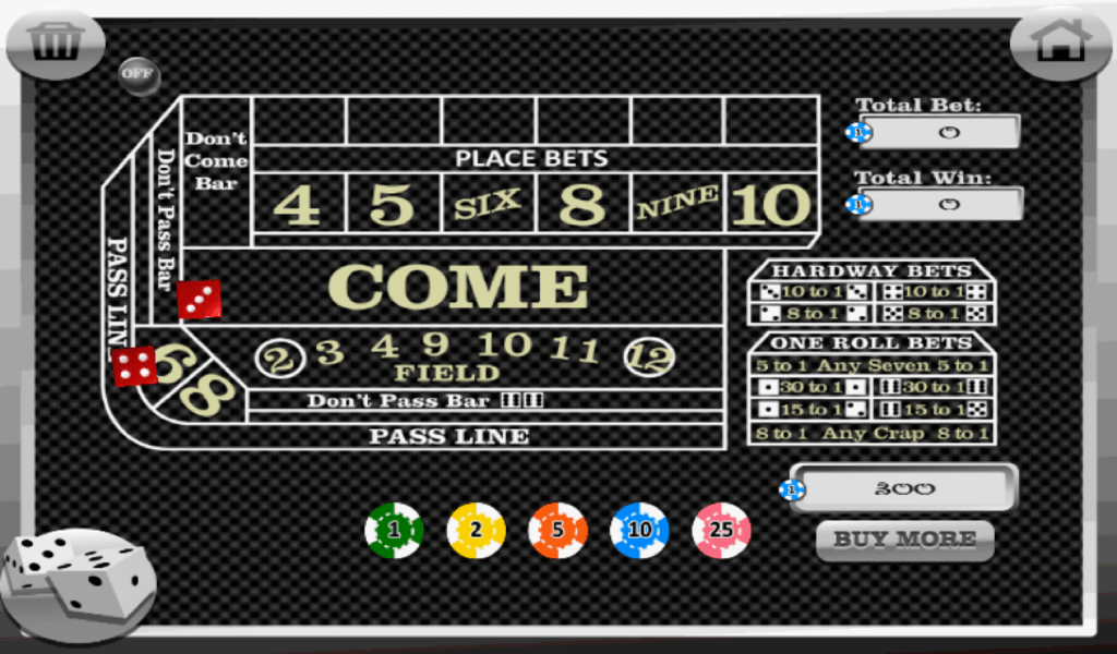 ⋆Craps VIP Black Lite - FREE Ultimate High Roller Dice Betting Game ...