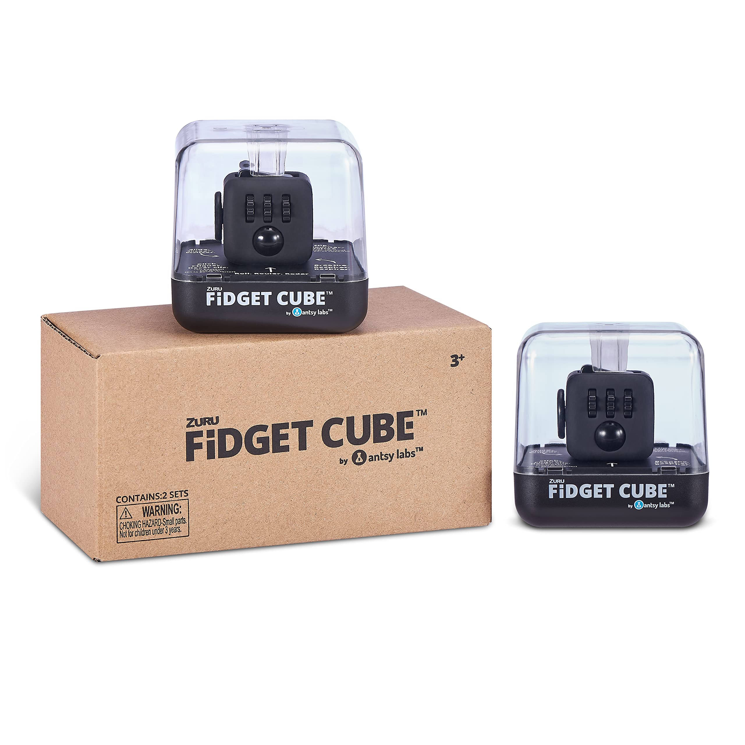 Mua Fidget Original Cube Black, Stress Relief Toy, Sensory Toy, Black ...