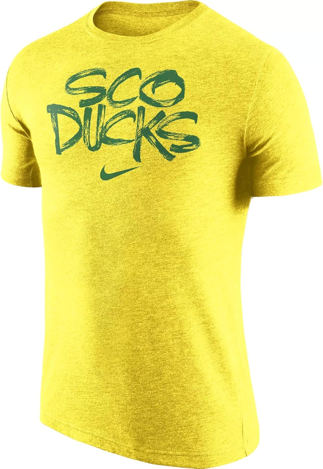 Amazon.com: Nike Men's Oregon Ducks Yellow SCO Ducks Tri-Blend Verbiage ...