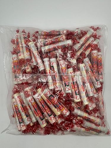 Hard Candy Rolls - 2 Pound Bulk Bag, 120 Rolls - Assorted Fruit Flavors ...