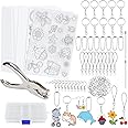 Amazon.com: Hysagtek 158 Pcs Shrinky Sheets Kits, Including 17 Pcs Shrinky Art Heat Shrink ...
