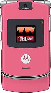 Amazon.com: Motorola RAZR V3 Pink Phone (AT&T) : Cell Phones & Accessories