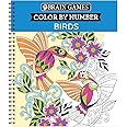 Amazon.com: Brain Games - Color by Number: Birds: 9781645584346 ...