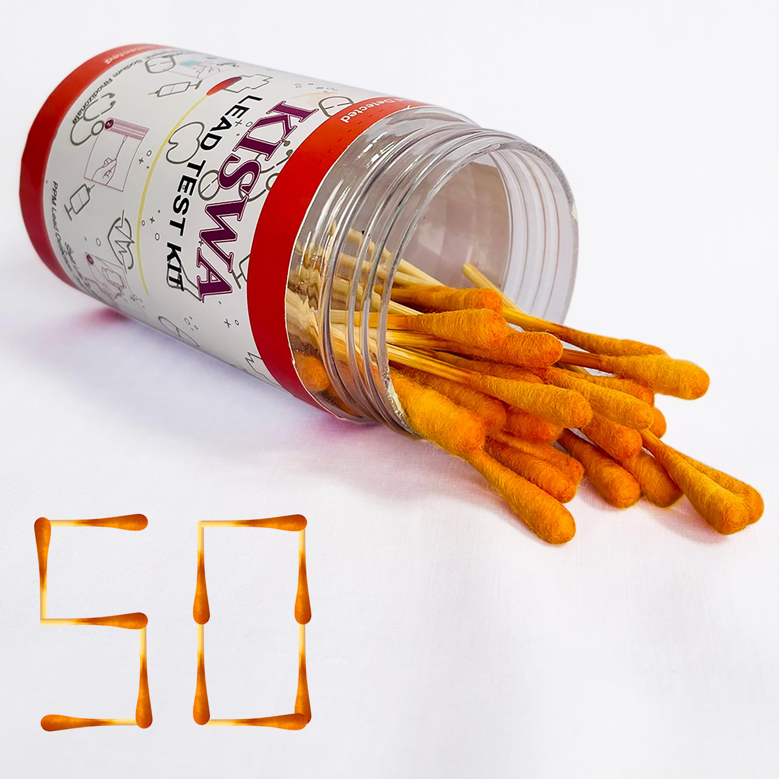 Mua KISWA Lead Test Kit (50 Rapid Testing Swabs) - Instant 30-Second ...