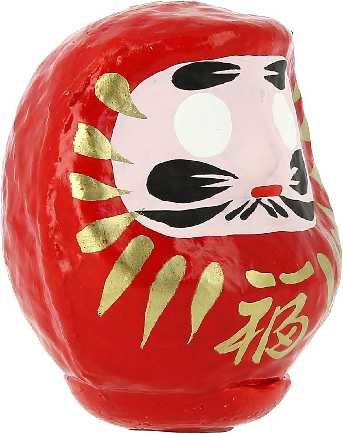 Earth Zen KP11 – Large Daruma, 9.5 x 8 x 8 cm, Red – BigaMart
