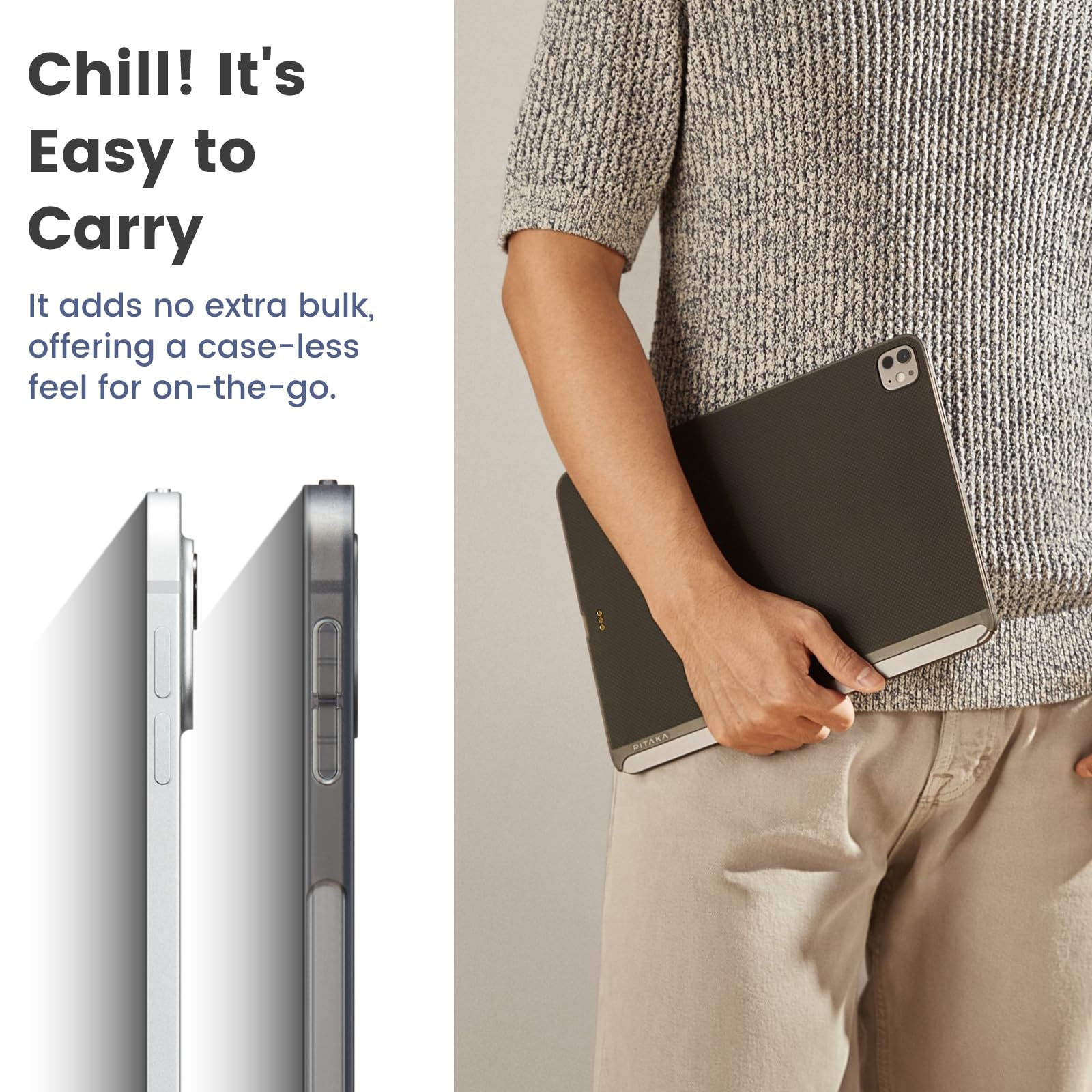 Mua iPad Pro 11 Inch case 2024, Magic Keyboard Compatible Case for iPad ...