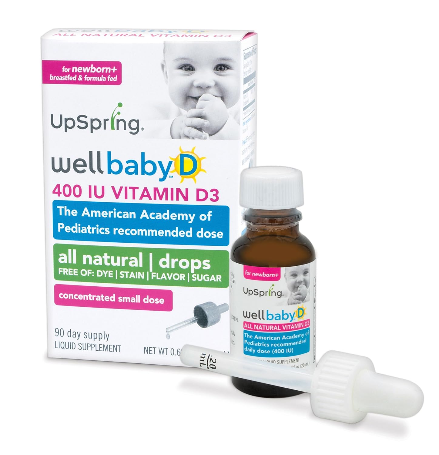 UpSpring Wellbaby D Vitamin D3 Drops for... | eBay
