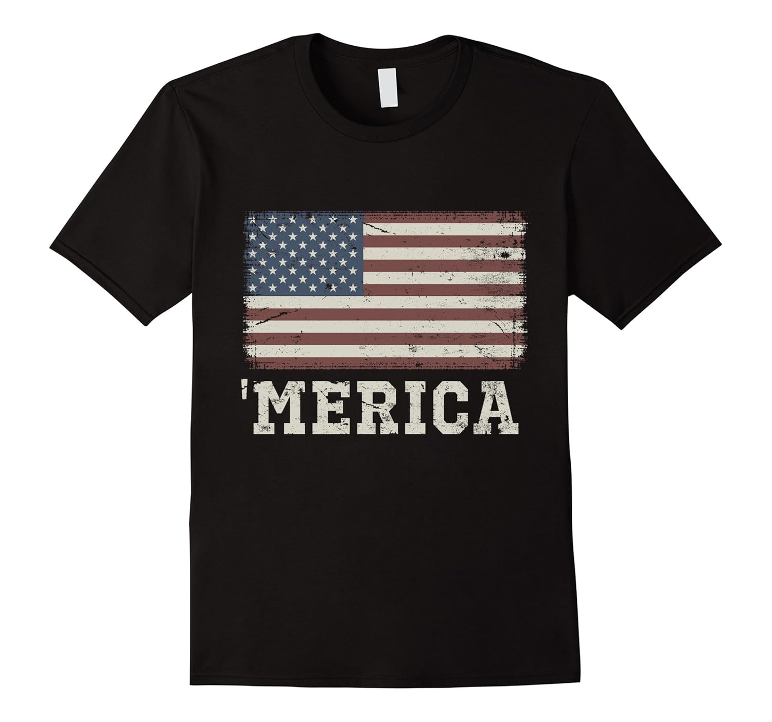 Vintage USA Flag ‘Merica T-Shirt-CL – Colamaga