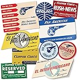 Amazon.com: Pan Am Airway Airlines Emblem Logo Sticker Vinyl Decal ...