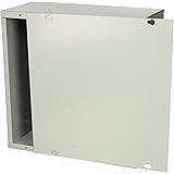 Hoffman ASE12X12X4 Pull Box, Screw Cover with Knockouts, Steel, 12" x ...