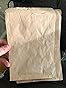 Amazon.com : 100 Natural Kraft Merchandise Bags, 5x7-1/2, No Gusset by ...