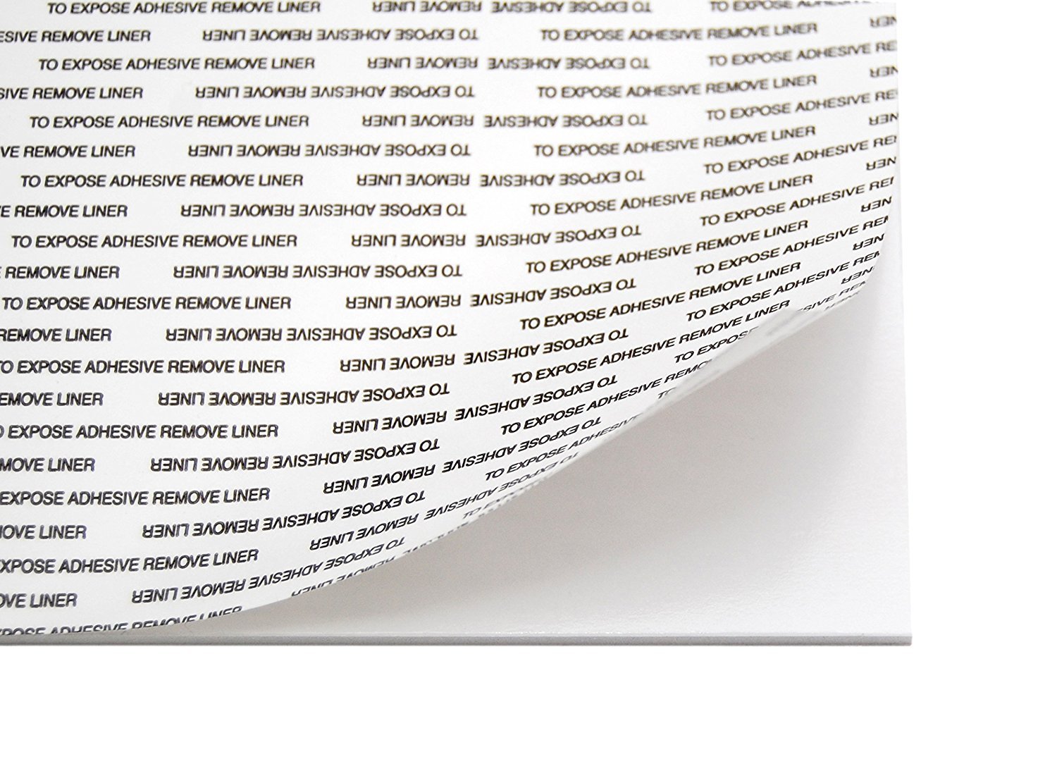 5mm White Self Adhesive Foam Centred White Board 841mm x 594mm A1 Size ...