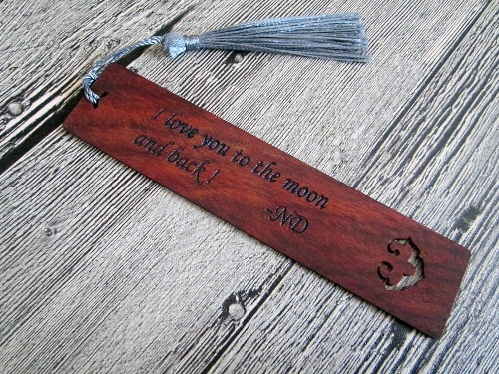 Personalized Bookmark,Custom Bookmark,Wood Bookmark,Wooden Engraved ...