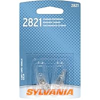 Amazon.com: SYLVANIA 2821 Basic Miniature Bulb, (Contains 2 Bulbs ...