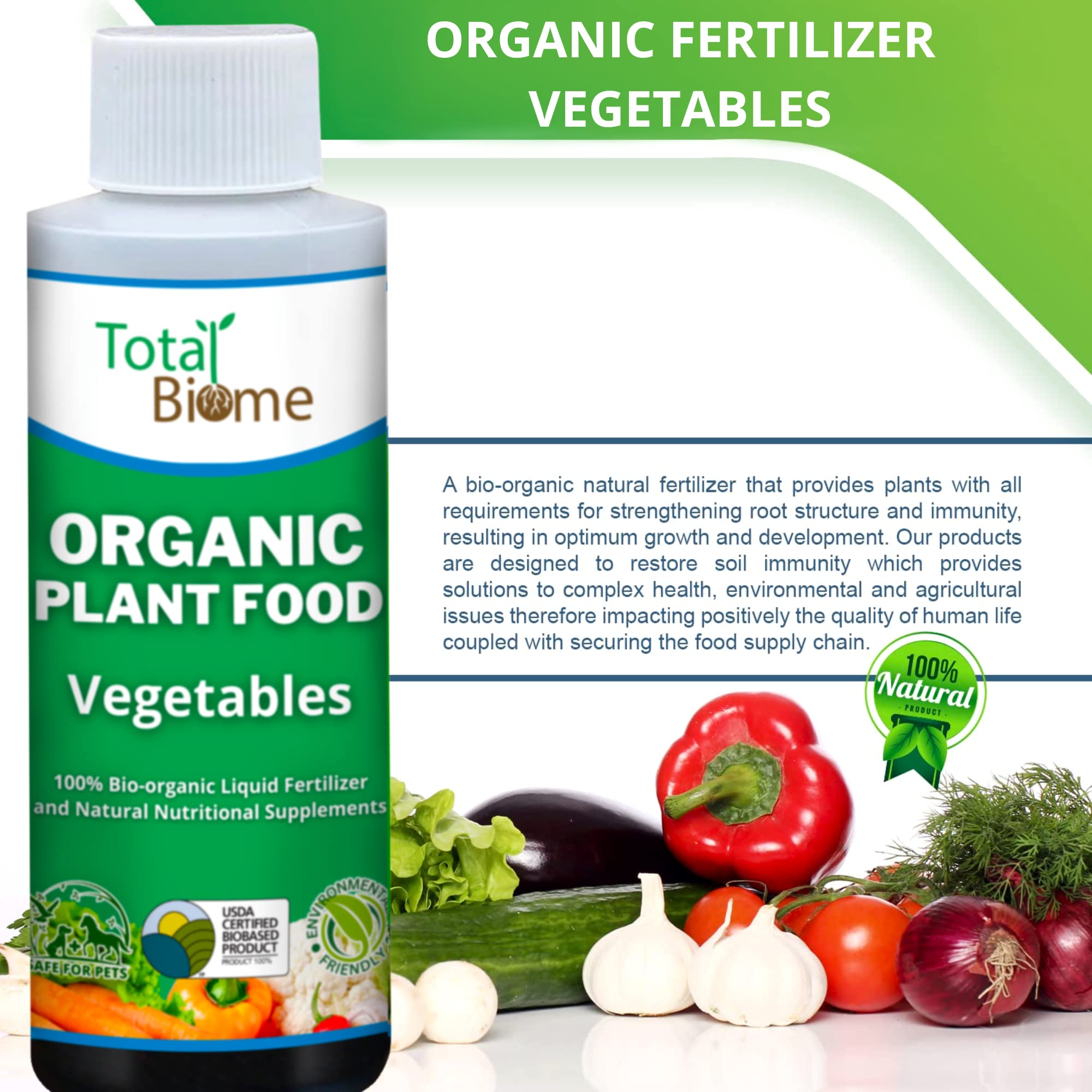 Mua Total Biome Vegetable Plant Food 250ml | 100% Microorganism-Based ...