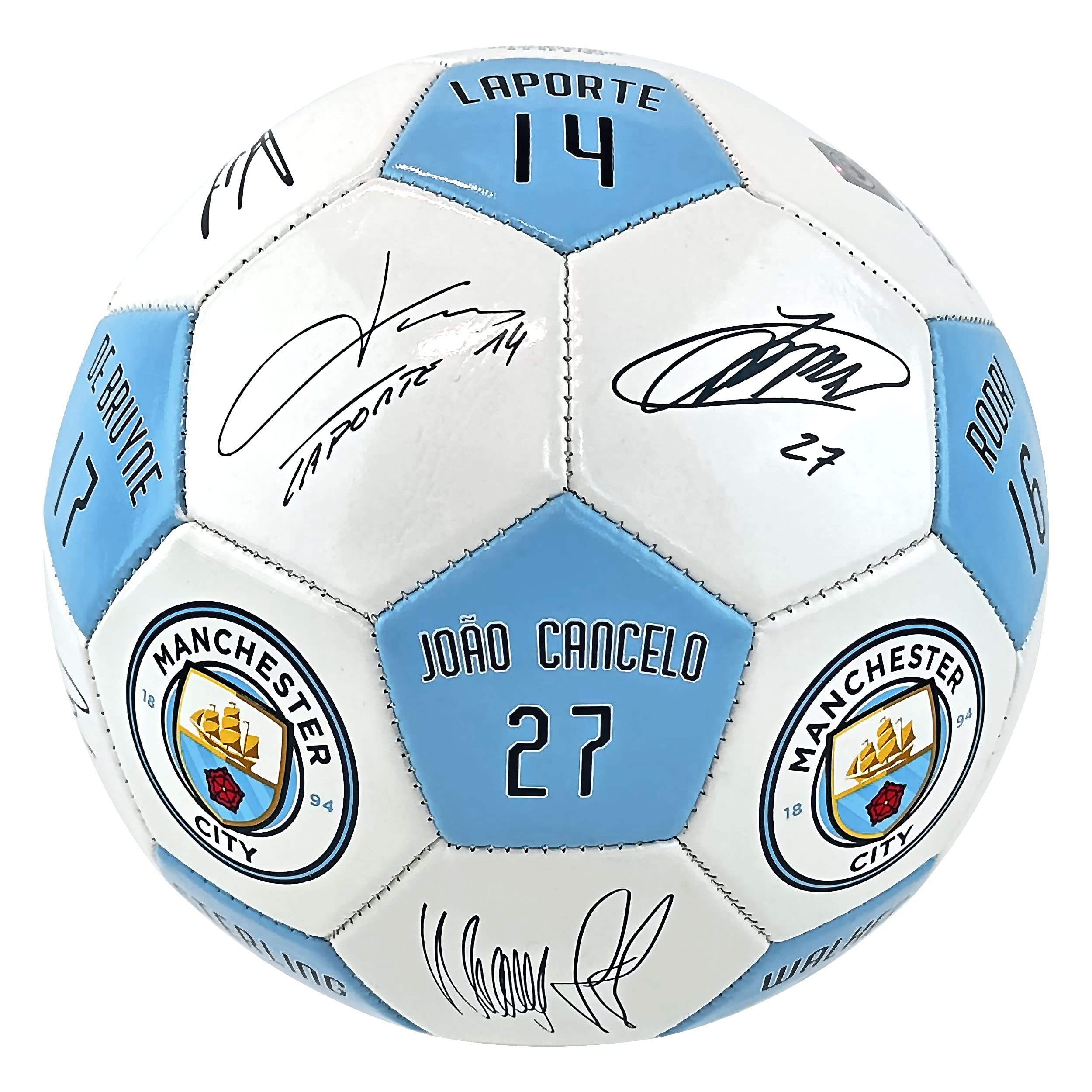 Mua Official Manchester City FC Soccer Ball with Player Signatures and ...