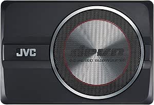 Amazon.com: JVC CW-DRA8 Compact Powerful Subwoofer 250-watt Class D Amplifier, Shallow Profile 8 ...