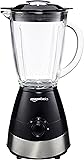 Philips HR2160/50 Blender with Pulse and Ice Crush, 600 Watt - Black ...