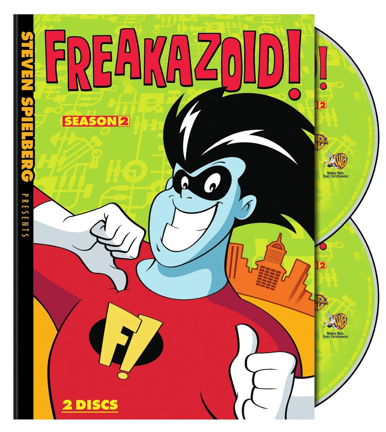 Amazon.com: Freakazoid! Season 2: Steven Spielberg, Tom Ruegger, Mitch ...