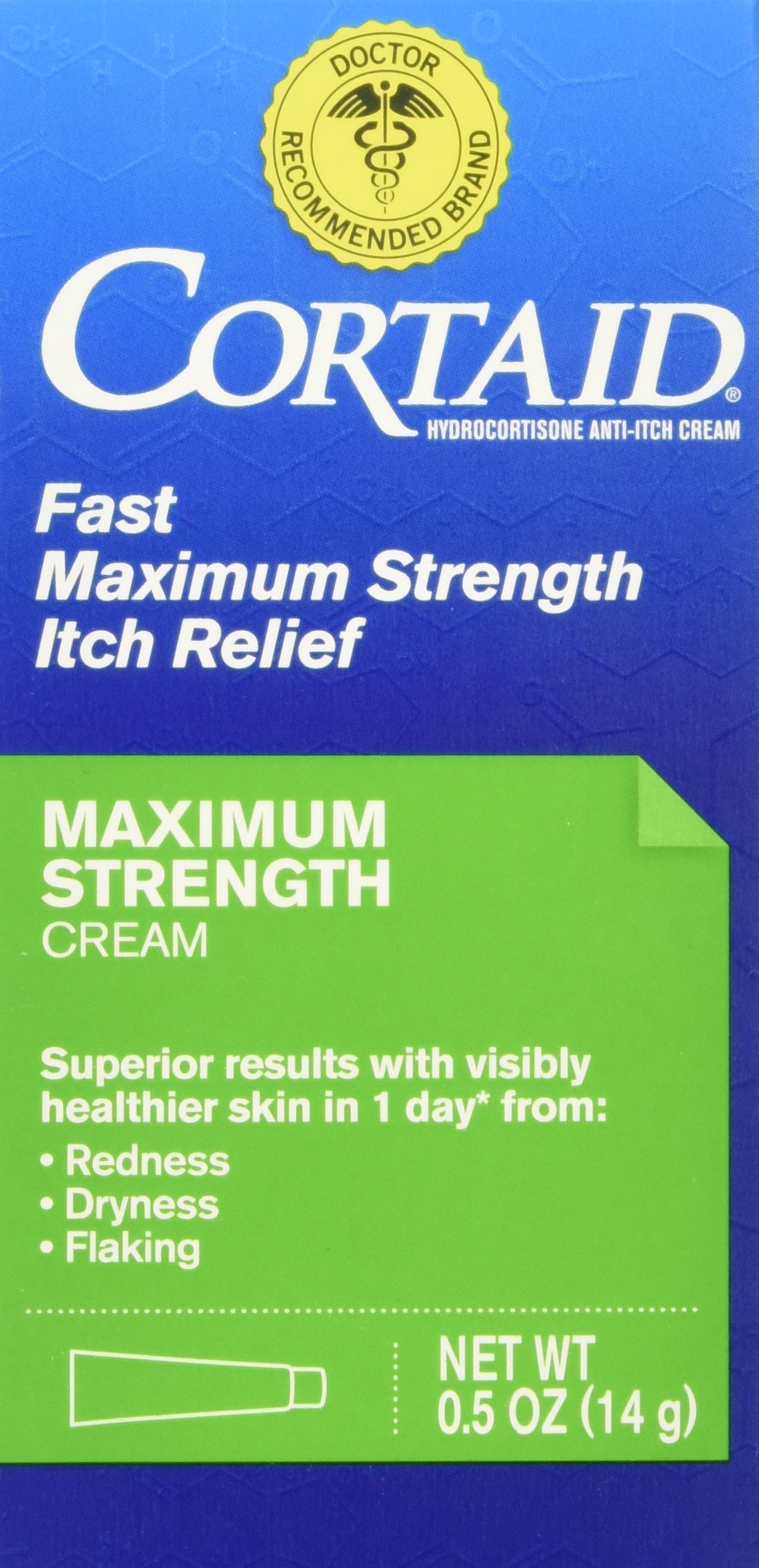 Amazon.com: Cortaid Itch Relief Maximum Strength, 4 Count: Health ...