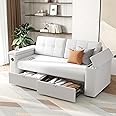 Amazon.com: Maupvit Modern Sofa, 74 inch Couch, 2 Seat Couches with 2 ...